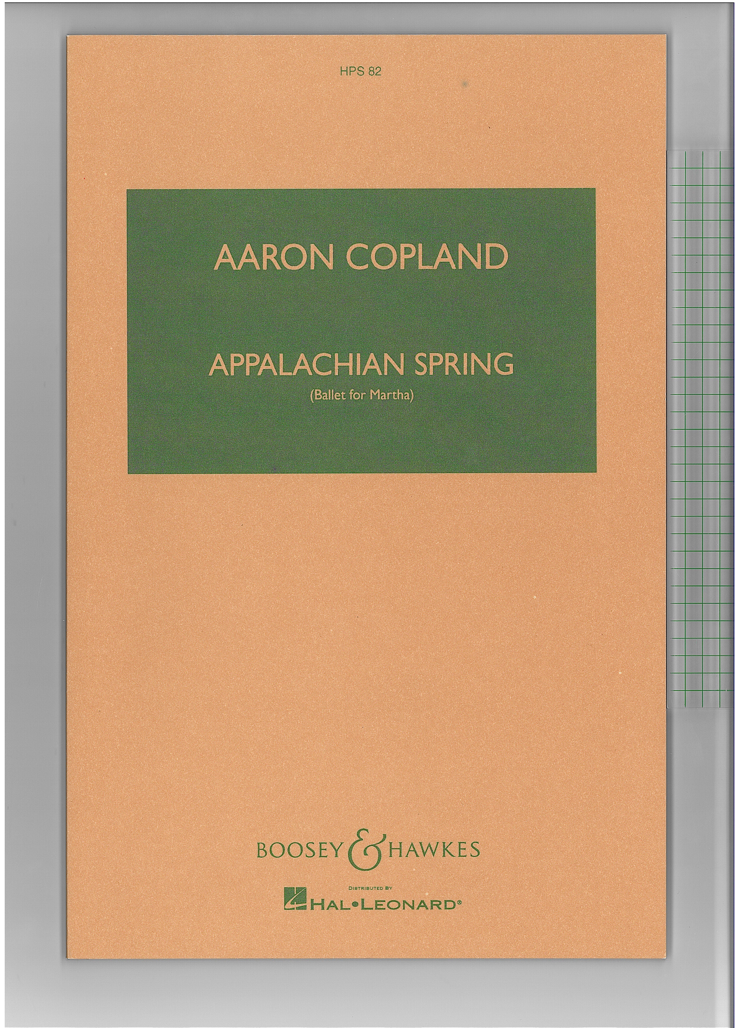 アパラチアの春（スタディスコア）／Appalachian Spring (Orch. Study Score) – ウィンズスコア