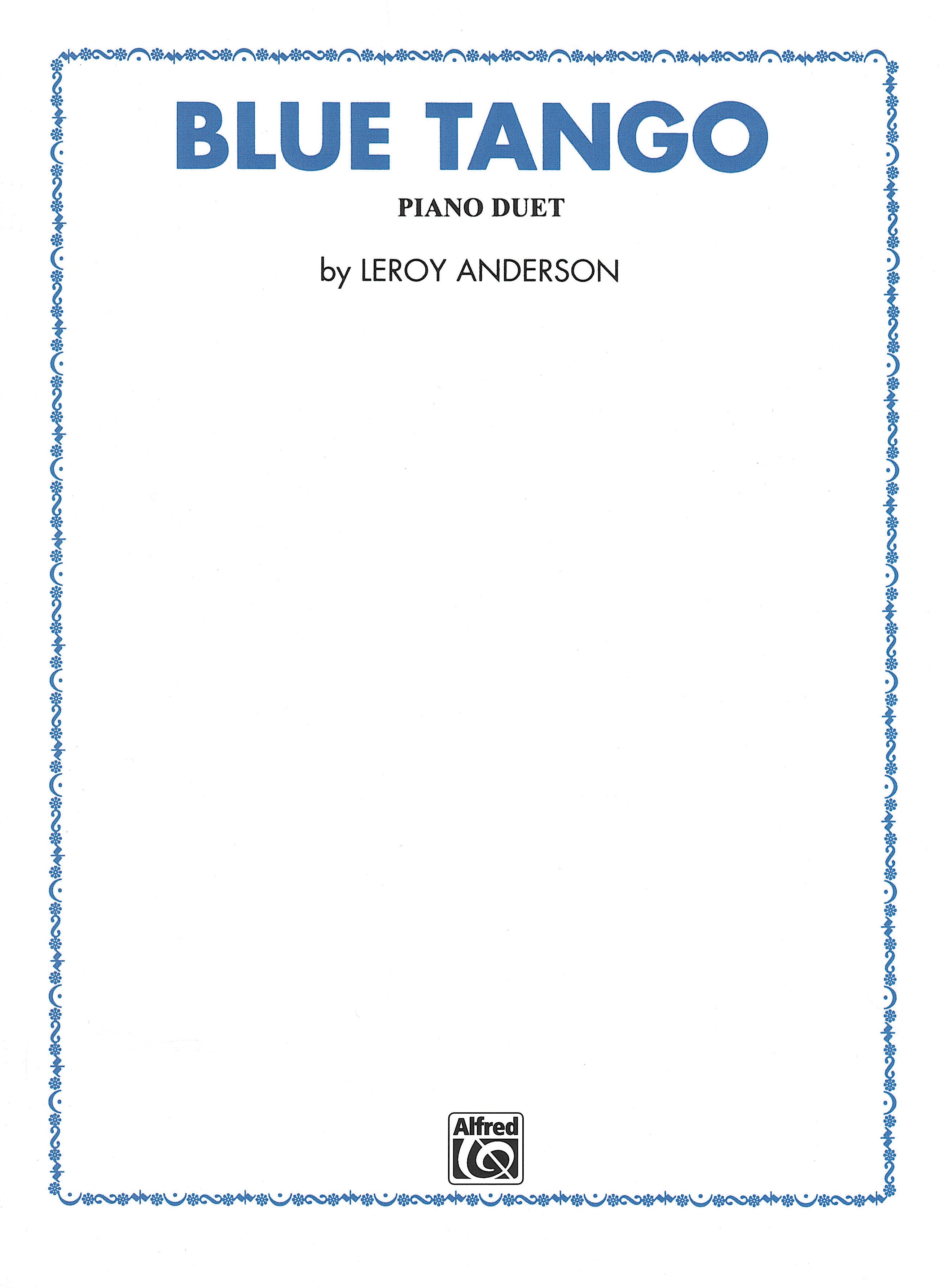 ブルー・タンゴ（1台4手）／Blue Tango – ウィンズスコア