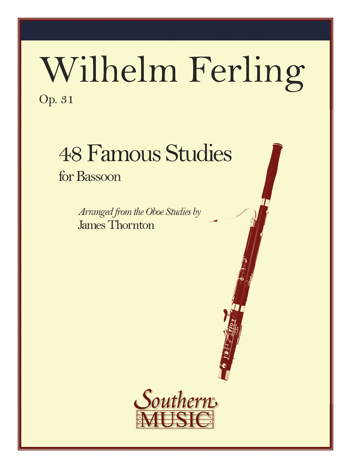 48の有名な研究 (ファゴット)／48 Famous Studies (Bassoon) - Wilhelm Ferling – ウィンズスコア