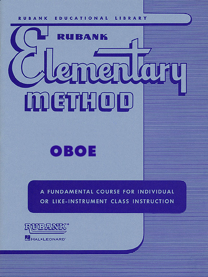 ルバンク初級 オーボエ教本／Rubank Elementary Method - Oboe - N.W. Hovey – ウィンズスコア