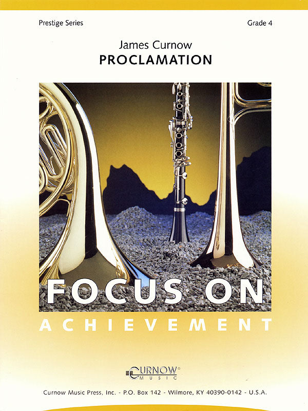 プロクラメーション／Proclamation (Curnow) - James Curnow – ウィンズスコア