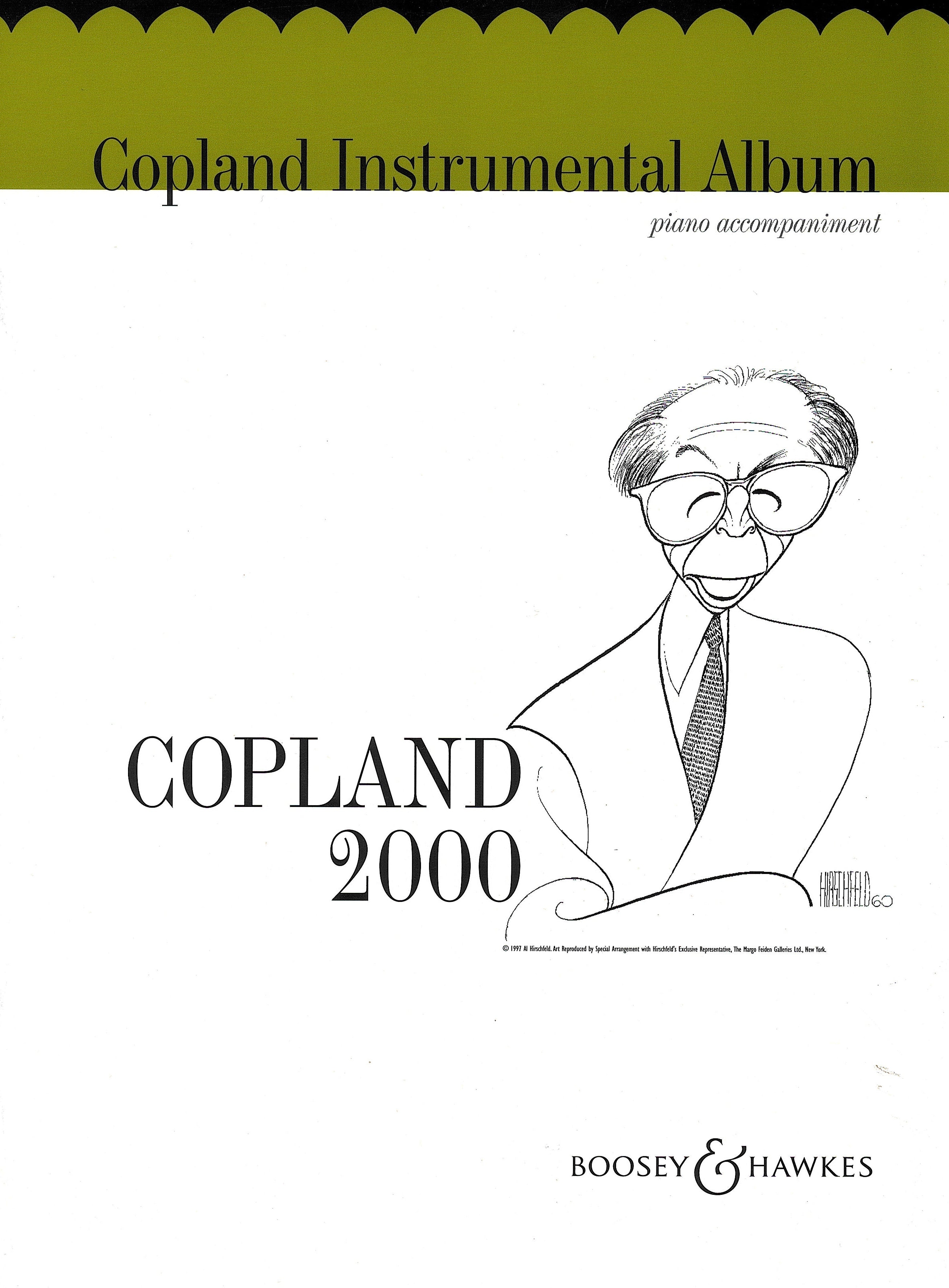 コープランド曲集（ピアノ伴奏譜）／Copland Instrumental Album (Piano accomp.) – ウィンズスコア