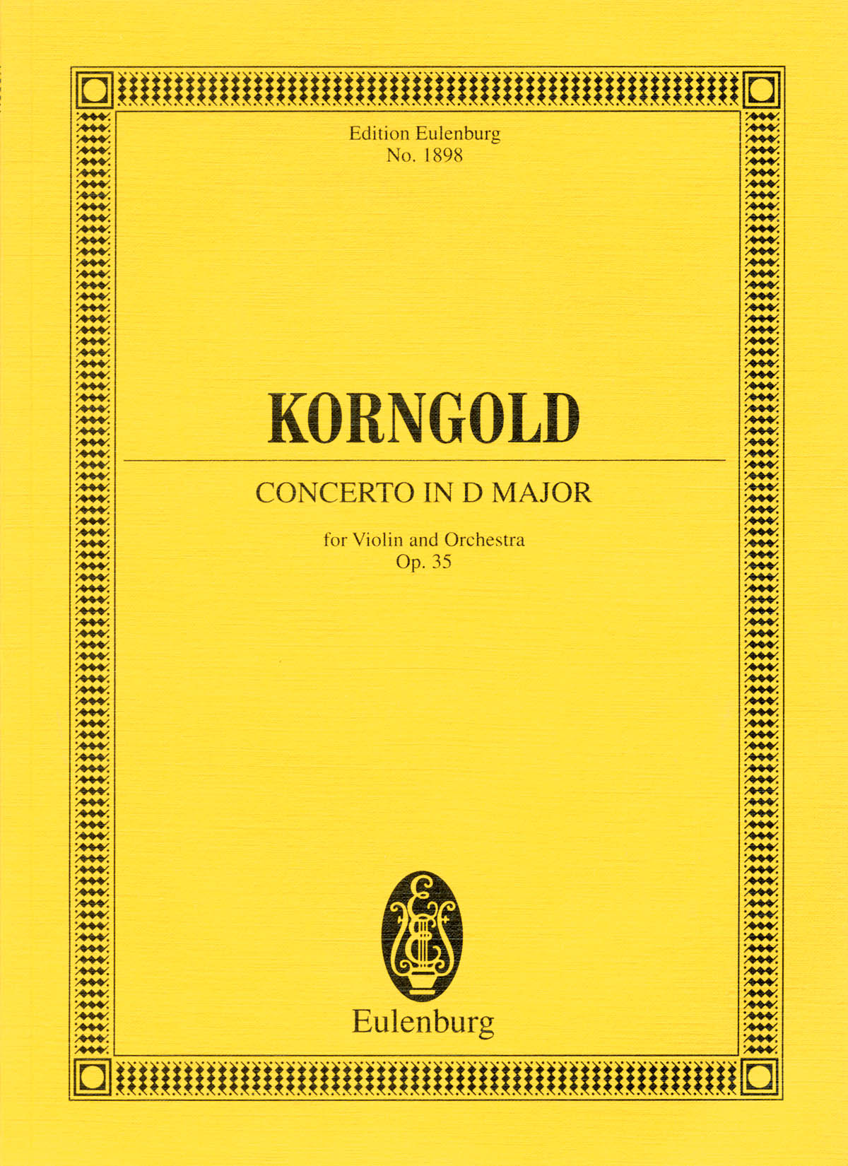 ヴァイオリン協奏曲 ニ長調 Op. 35（Study Score）／Violin Concerto in D Major Op. 35 ...