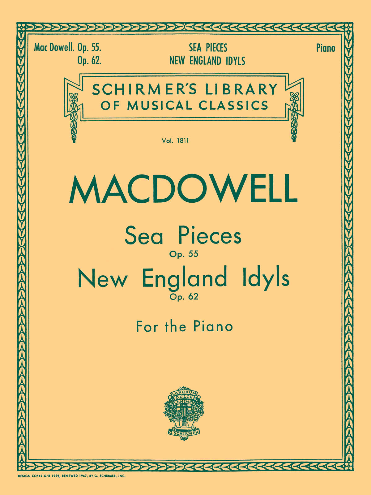 Sea Pieces, Op. 55; New England Idylls, Op. 62 (Schirmer Library of Cl ...