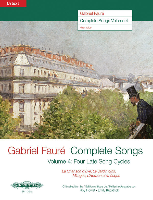Gabriel Faure: Complete Songs, Vol. 4 (High Voice) – ウィンズスコア
