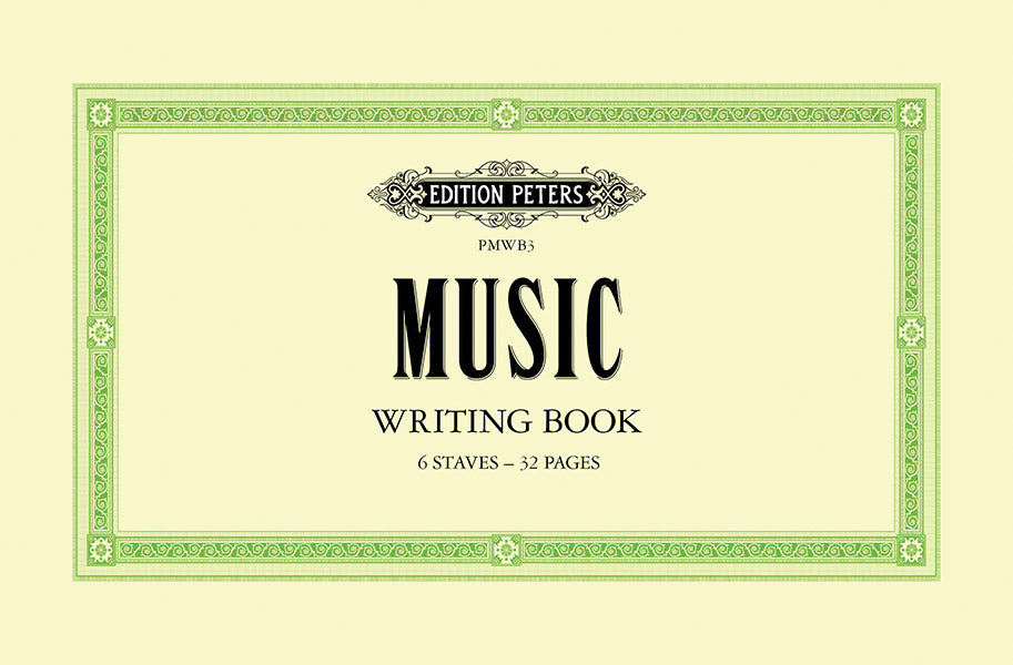 Peters Music Writing Book – ウィンズスコア