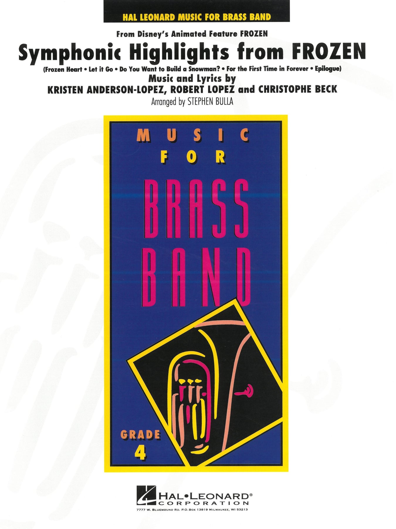 アナと雪の女王 （金管バンド）／Symphonic Highlights from Frozen – ウィンズスコア