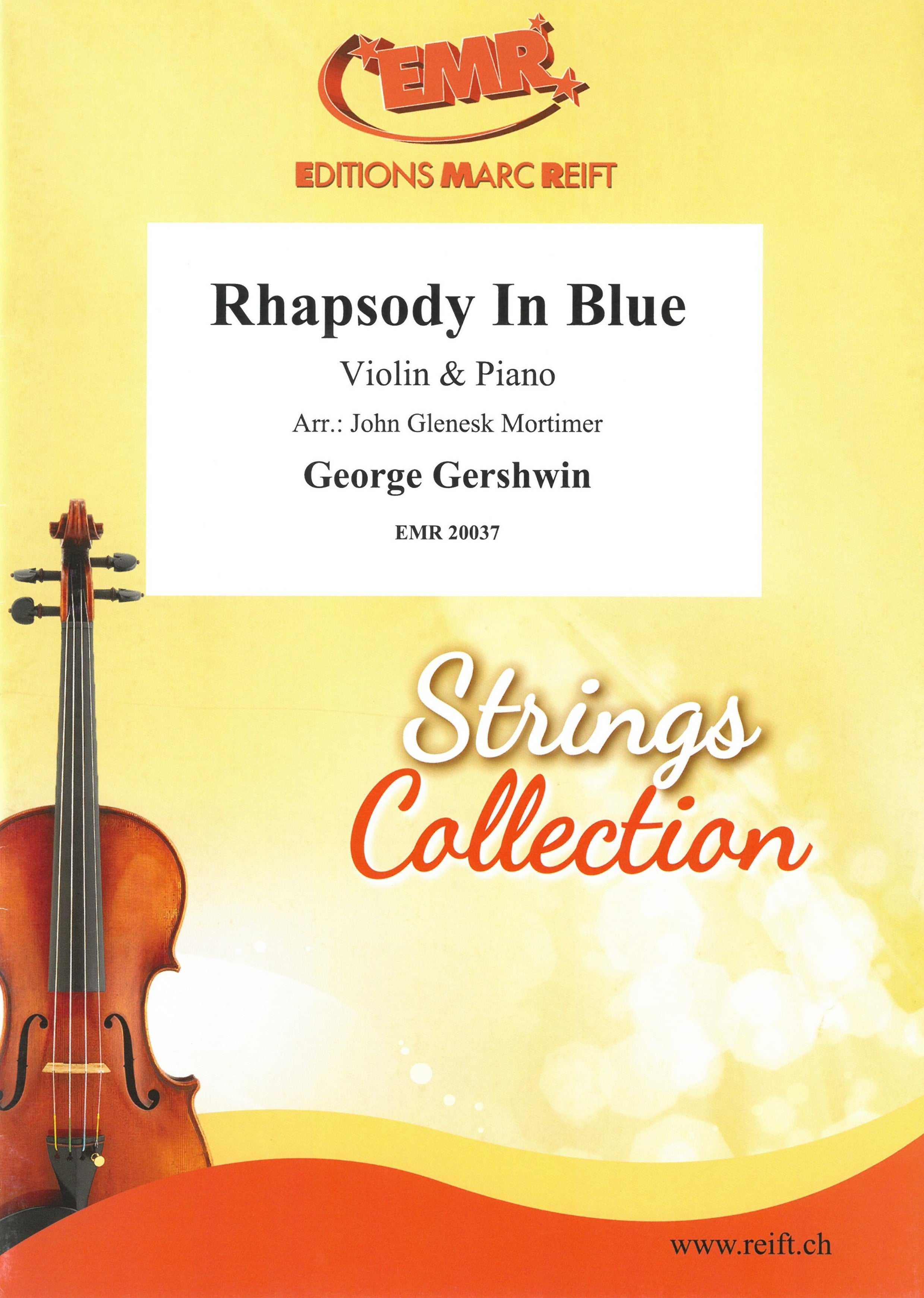 ラプソディ・イン・ブルー（ヴァイオリンソロ）／Rhapsody in Blue (Violin & Piano) - George Gers ...